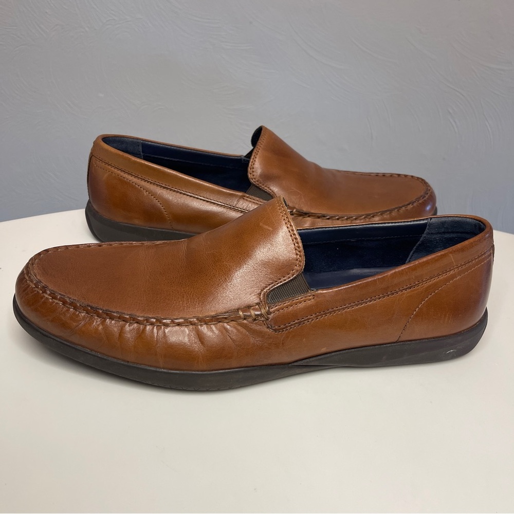 Cole Haan Cedric Two Gore British Tan Brown Leather L… - Gem